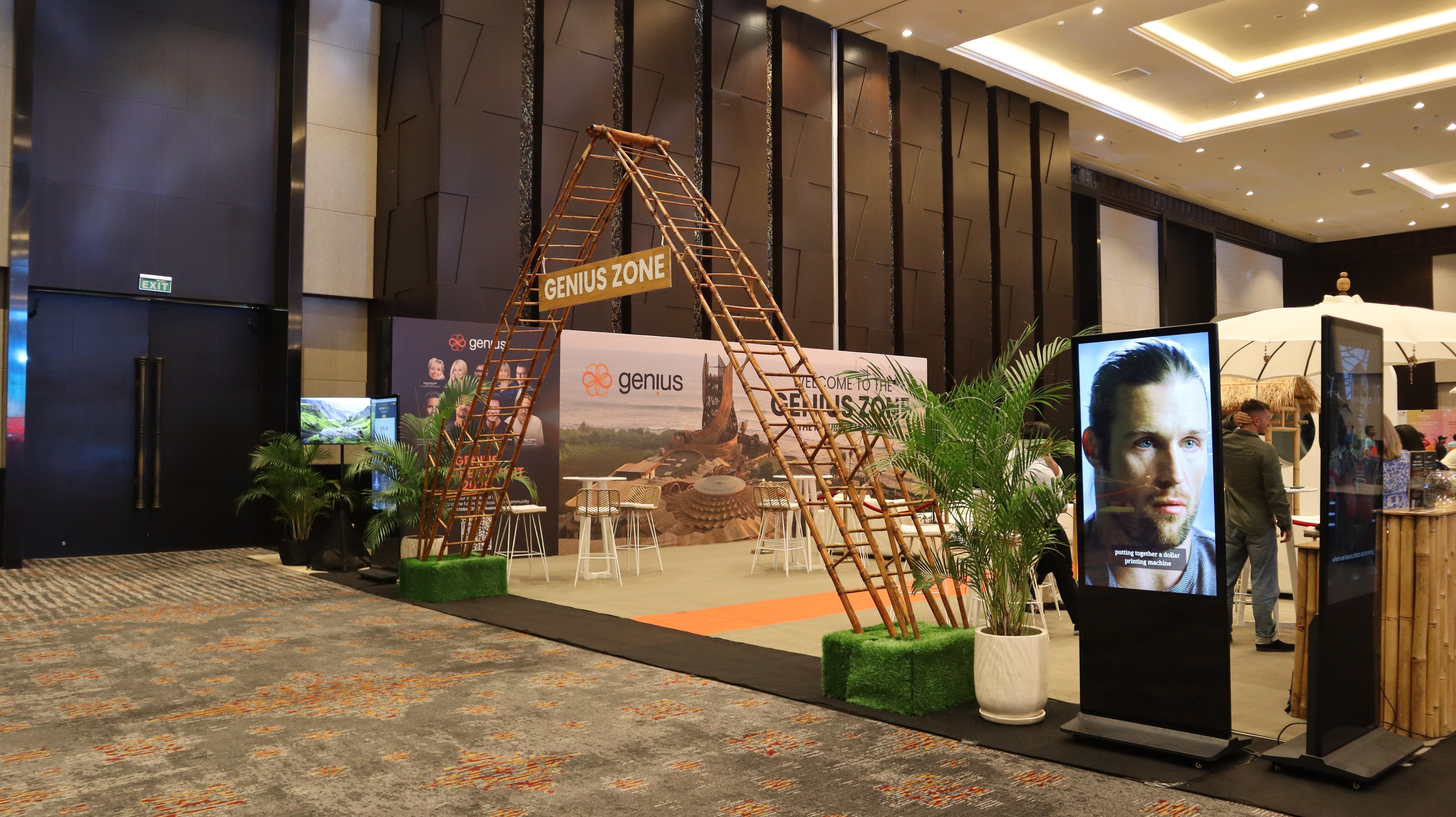 Genius Future Summit's Genius Zone at Bali Nusa Dua Conference Centre ...