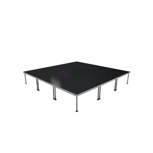 Carpet floating stage – AllSet Event Hire